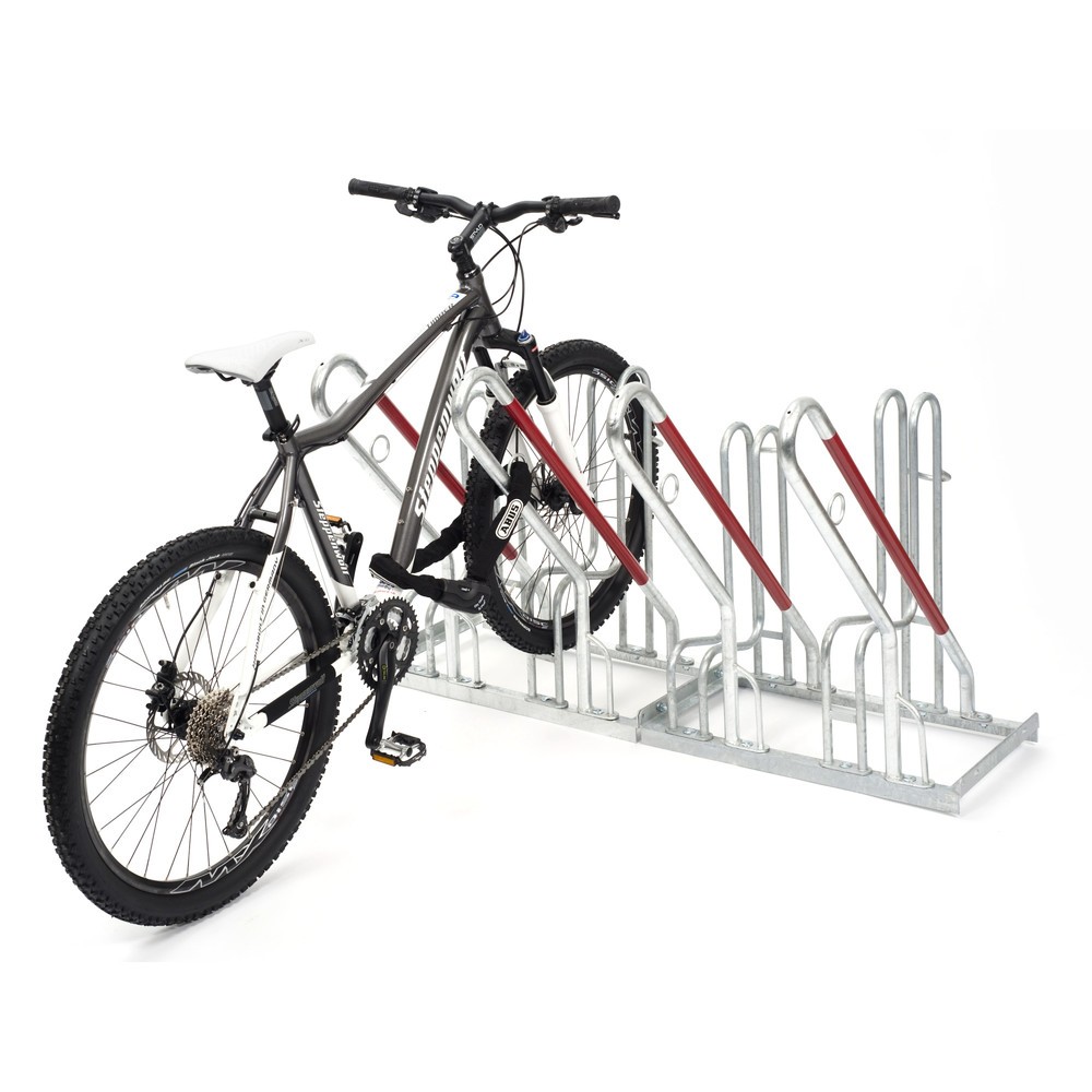 Range-vélo avec support incliné, 1 face